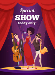 Night club invitation cards dj party Royalty Free Vector