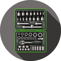 Tools icon set-5 Royalty Free Vector Image - VectorStock