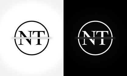Nt Monogram Vector Images (over 1,500)