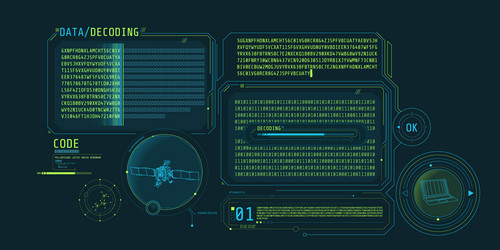 Interface For Decoding Object Data Received From Vector Image