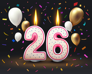 26 Anniversary Vector Images (over 1,000)