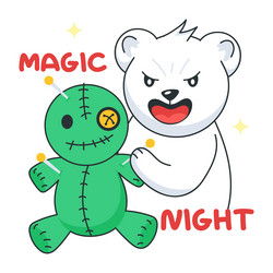 Voodoo magic Royalty Free Vector Image - VectorStock