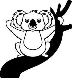 Koala australian animal Royalty Free Vector Image