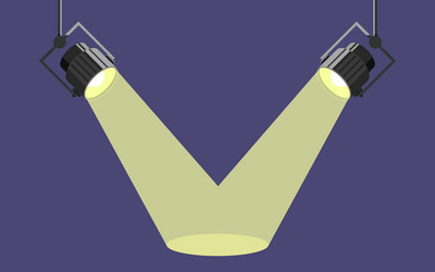 Spotlight Royalty Free Vector Image - VectorStock