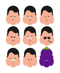 Fat Face Emoji Vector Images (over 360)