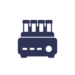 Centrifuge machine icon lab equipment Royalty Free Vector