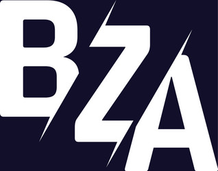 Monogram letters initial logo design bbk Vector Image