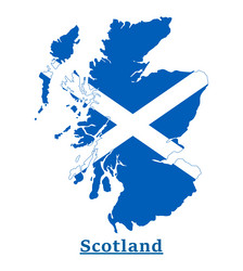 Scotland Map Glasgow Vector Images (over 120)