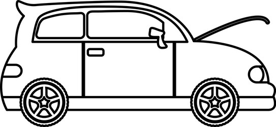 Car Bonnet Open Vector Images (over 140)
