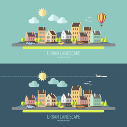 Urban Landscape Vector Images (over 100,000)