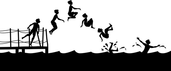 Run word verb expressing action children Vector Image