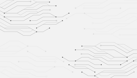 Green background with high-tech technology Vector Image