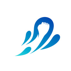 Motherhood & Baby Logo Royalty Free Vector Image