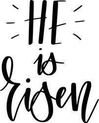 He is Risen Calligraphy Vector Images (over 240)