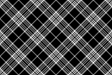 White color check pixel seamless pattern Vector Image