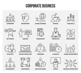 Pets concept detailed line icons Royalty Free Vector Image