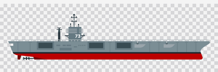 Aircraft carrier Royalty Free Vector Image - VectorStock