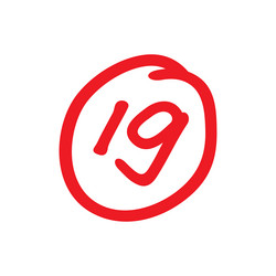 Sixty points test score 60 grade results Vector Image