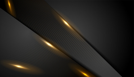 Tech background with golden elements Royalty Free Vector