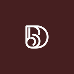 Bd Monogram Vector Images (over 2,000)