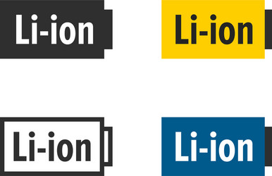 Lithium Ion Battery Logo