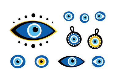 Nazar Turkey Set Vector Images (over 100)