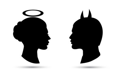 Devil Girl Silhouette Vector Images (over 370)