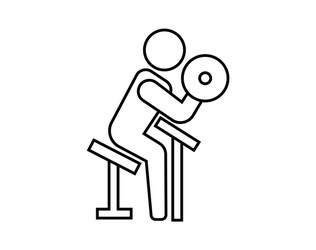 Biceps Curl Vector Images (over 410)