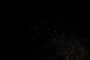 Golden stardust Royalty Free Vector Image - VectorStock