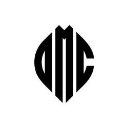 Dmc logo letter design Royalty Free Vector Image