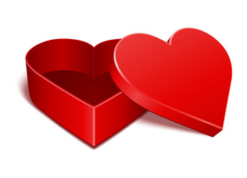 Heart shaped gift boxes Royalty Free Vector Image