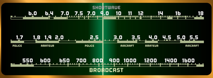 Radio Scale Old Vector Images (73)