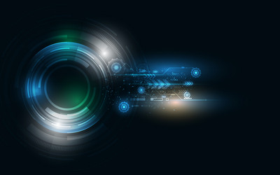 Abstract technology background hi-tech Royalty Free Vector