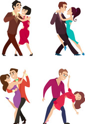 Foxtrot Dance Cartoon Vector Images (28)