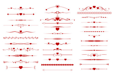 Red Scroll Border Vector Images (over 2,200)