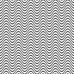 Seamless wavy line patterns Royalty Free Vector Image