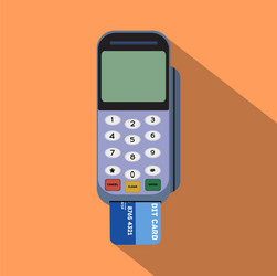 Credit card reader Royalty Free Vector Image - VectorStock