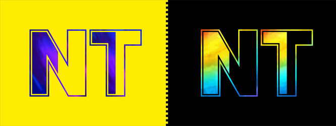 Nt logo Vector Images & Graphics for Commercial Use | VectorStock
