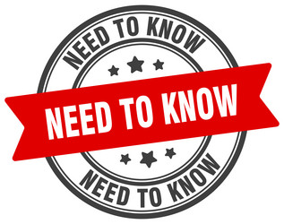 Need to Know Vector Images (over 190)