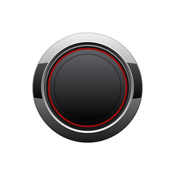 Engine start stop button car dashboard element Vector Image