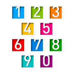 Writing practice number eight Royalty Free Vector Image