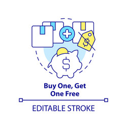 On premise platforms concept icon Royalty Free Vector Image