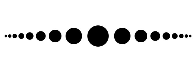 Dot line simple page footer design Royalty Free Vector Image