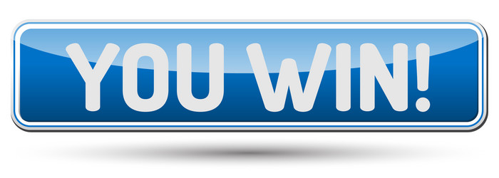 Thank you - abstract beautiful button with text Vector Image