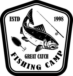 Salmon Jumping Coho Vector Images (65)