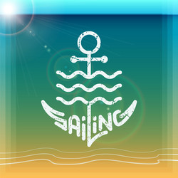 Sailing logo Royalty Free Vector Image - VectorStock