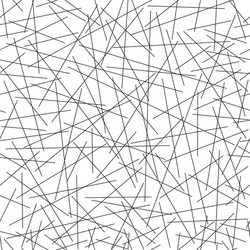 Grid seamless pattern with random geometric Vector Image