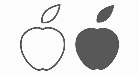 Apple Logo Silhouette Vector Images (over 3,700)