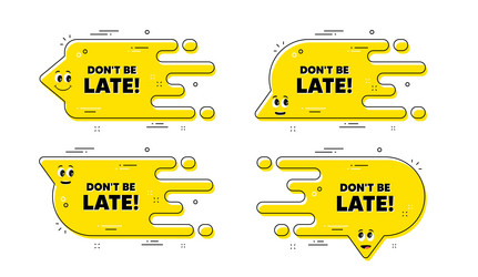 Dont be late text special offer price sign Vector Image