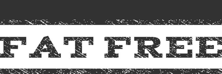 Fat free watermark stamp Royalty Free Vector Image